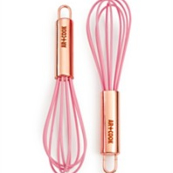 AR + Cook | Kitchen | Ar Cook Set Of 2 Pink 6 Mini Handheld Whisks ...